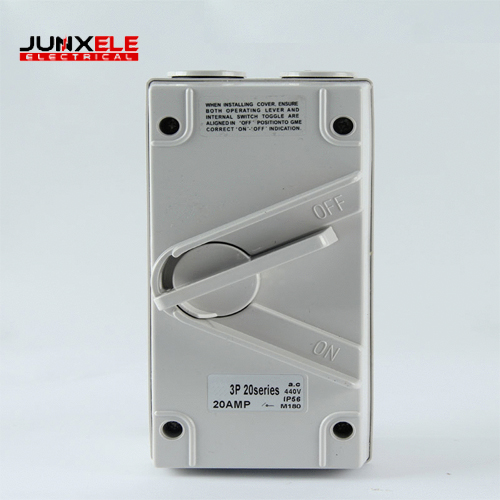 UKF waterproof isolating switch change over switch,MCB